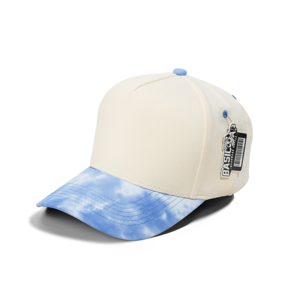 Plain Curve 5Panel Cotton Tiedye Hat 5012 – BASIC CAP