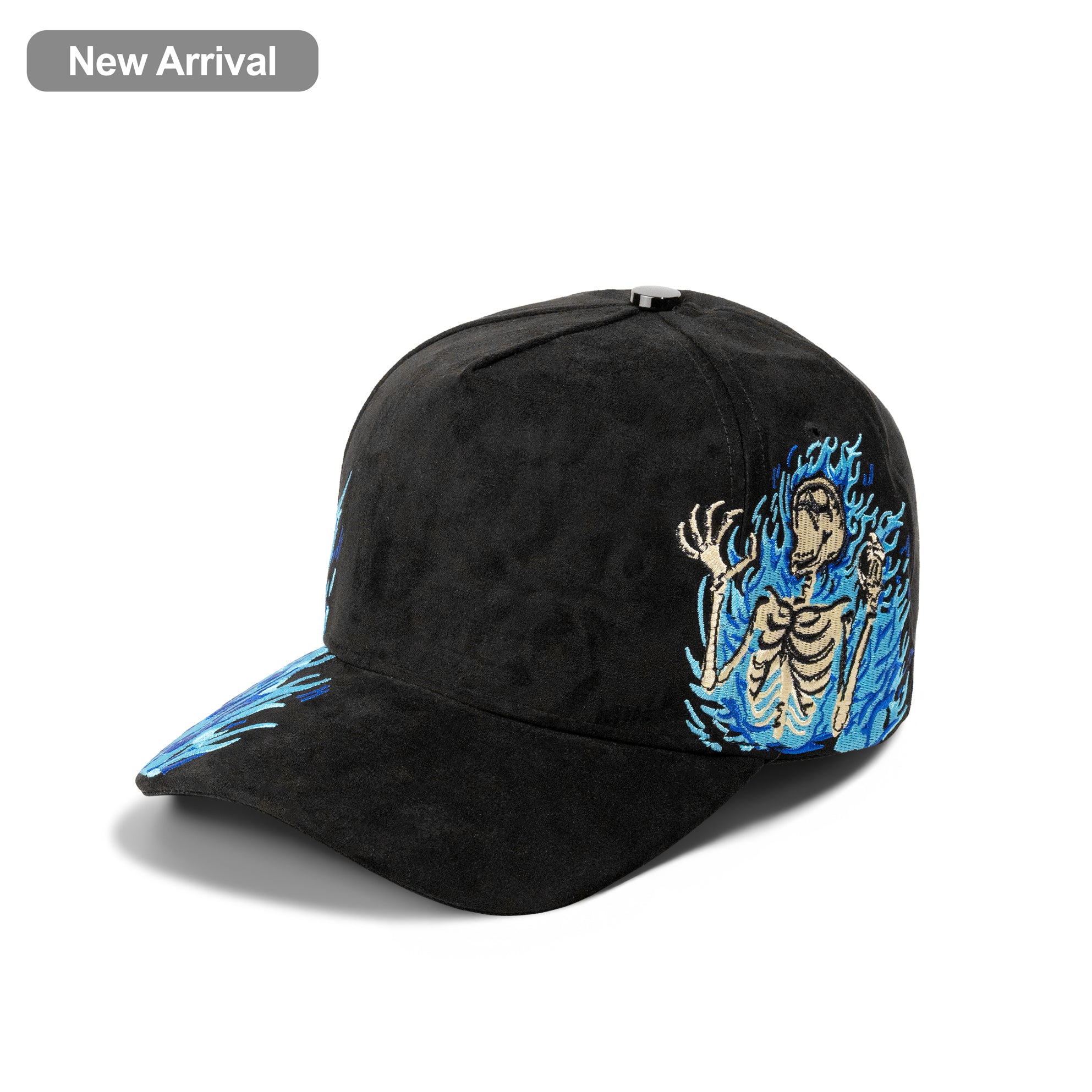 Plain Fancy Suede 5Panel Cap 5030 SKELETON – BASIC CAP